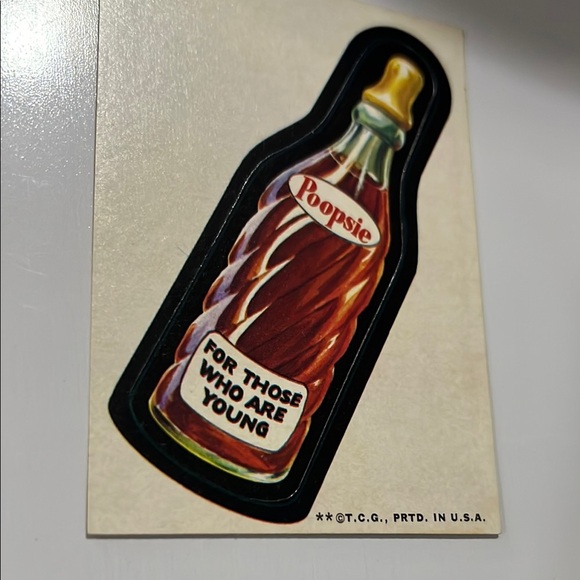 wacky packs | Design | Rare Vintage 973 Poopsie Wacky Pack Collector ...